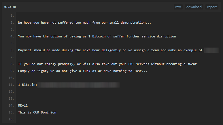 Ransomware & ransomware DoS: similar but different | Informed Sauce
