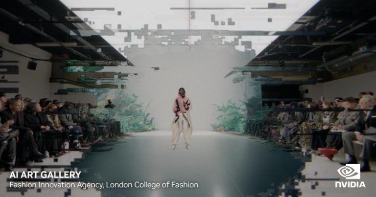 Framestore and The London College Of Fashion on the catwalk of the ...